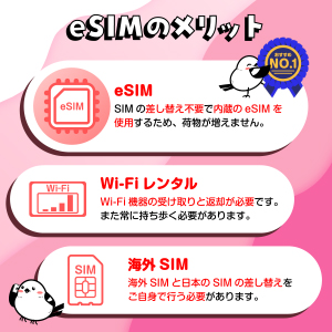 韓国eSIM 日数4日間/データ容量無制限 ギフト券 | e-Giftサービス Giftto(ギフっと)